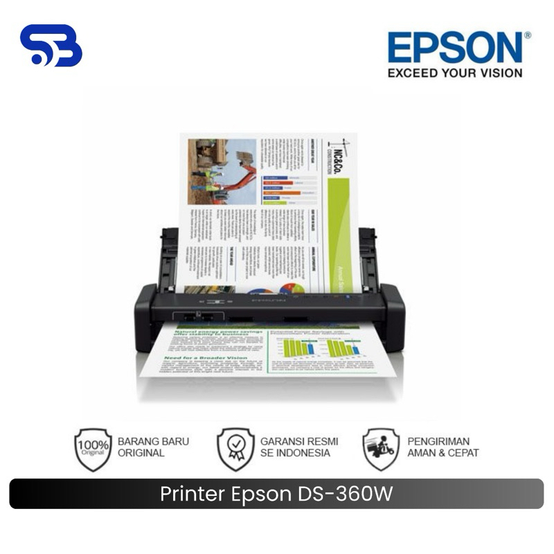 Jual Printer Epson DS-360W | Shopee Indonesia