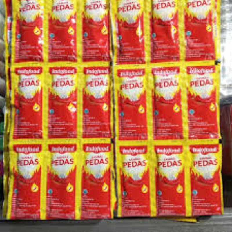 Jual Saos Sambal Indofood Sachet isi 36pcs - Saus Pedas Instan - Shop ...