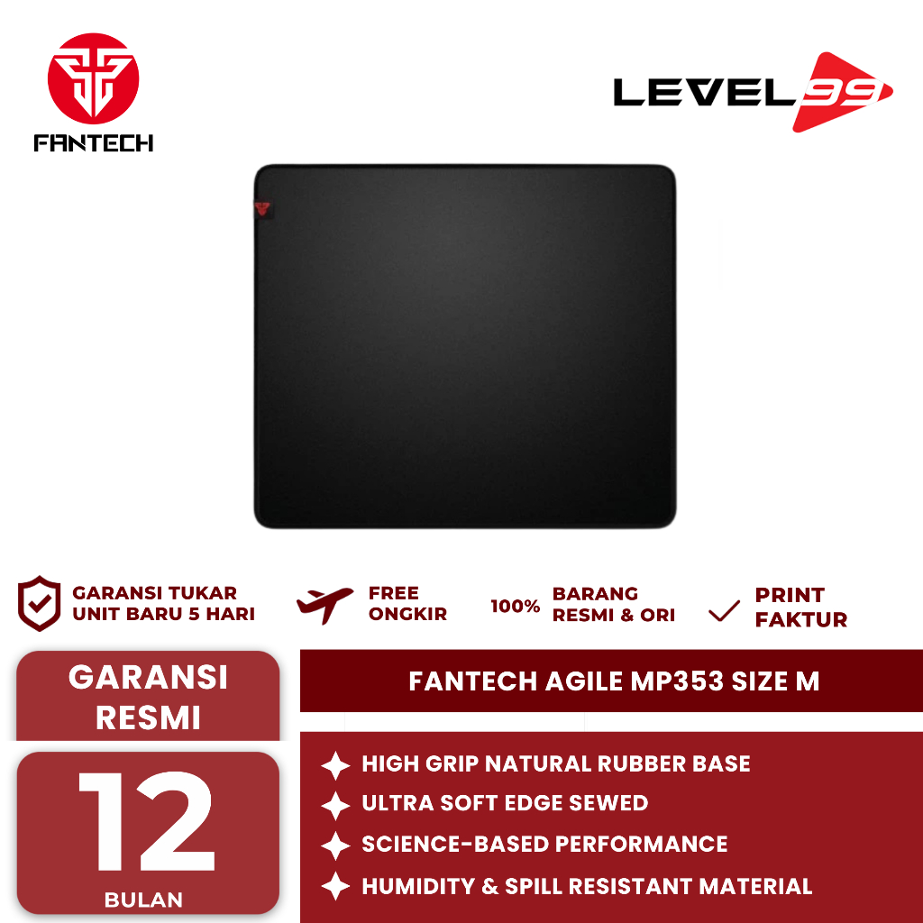 Jual Fantech Agile Mp353 Size M Mousepad Gaming | Shopee Indonesia
