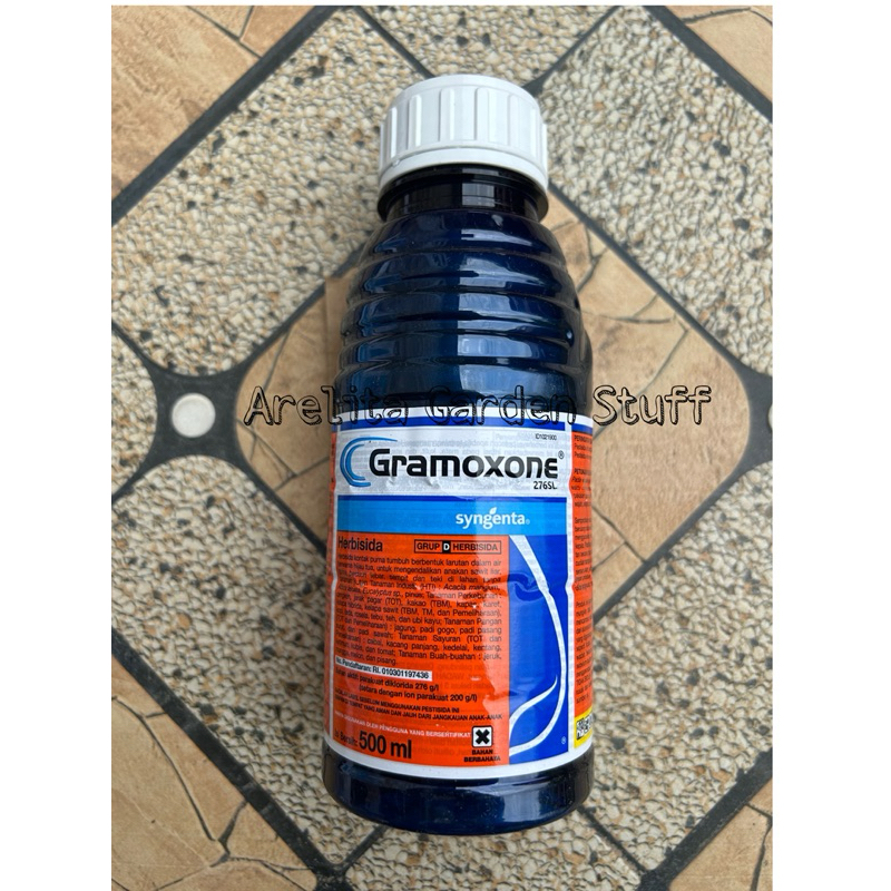 Jual Racun Rumput/Herbisida Gramaxone 276SL 500ml Original | Shopee ...