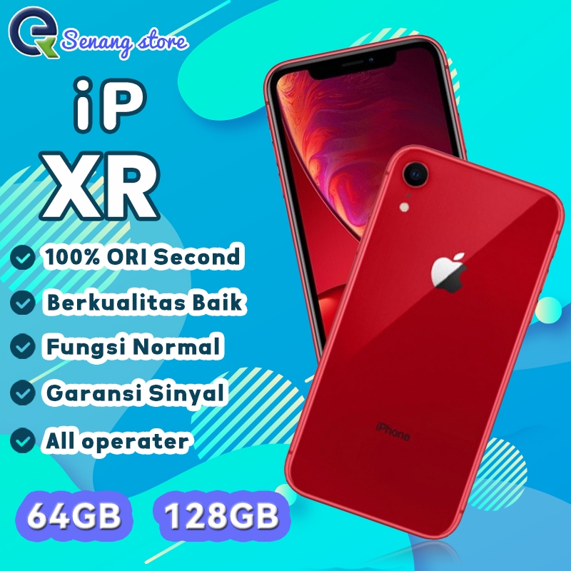 Jual ip XR 64GB 128GB Second 100% ORIGINAL All operater Jaringan aman ...