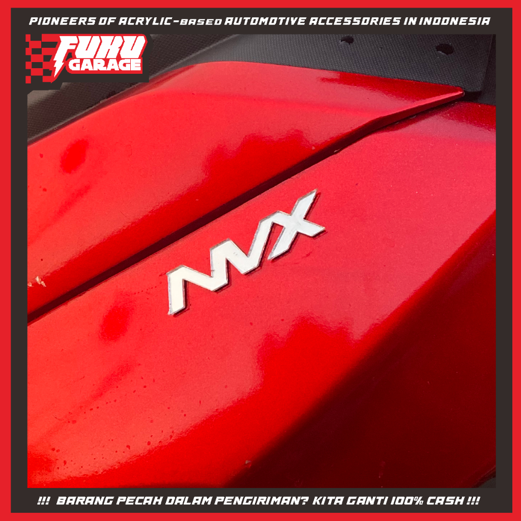 Jual NVX Emblem Yamaha NVX 155, NVX old, NVX new, aerox turbo 2 PCS ...