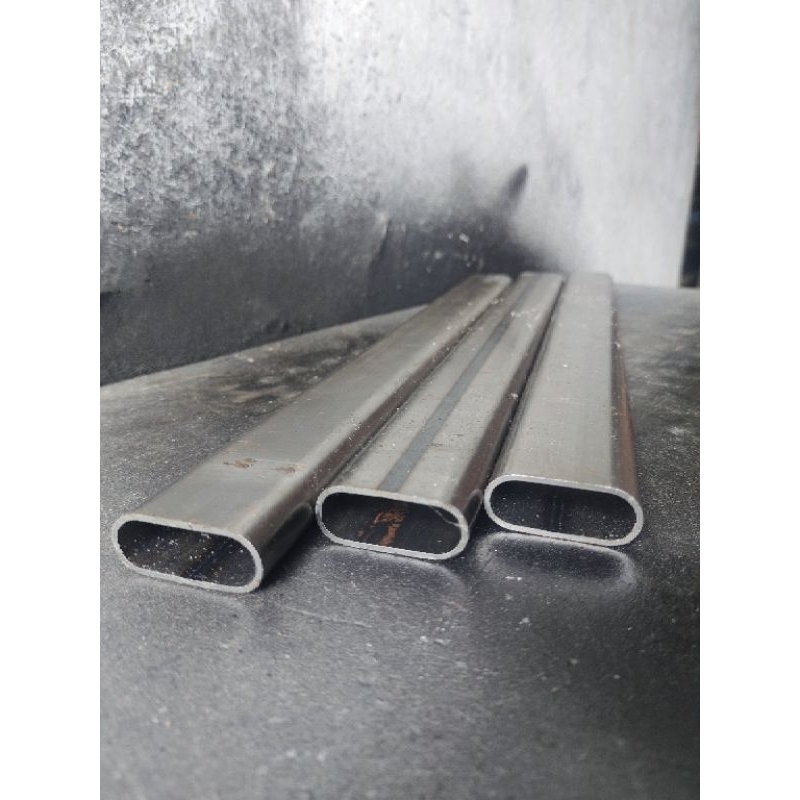 Jual Pipa Besi Oval 40 mm x 16 mm Panjang 42 cm | Shopee Indonesia