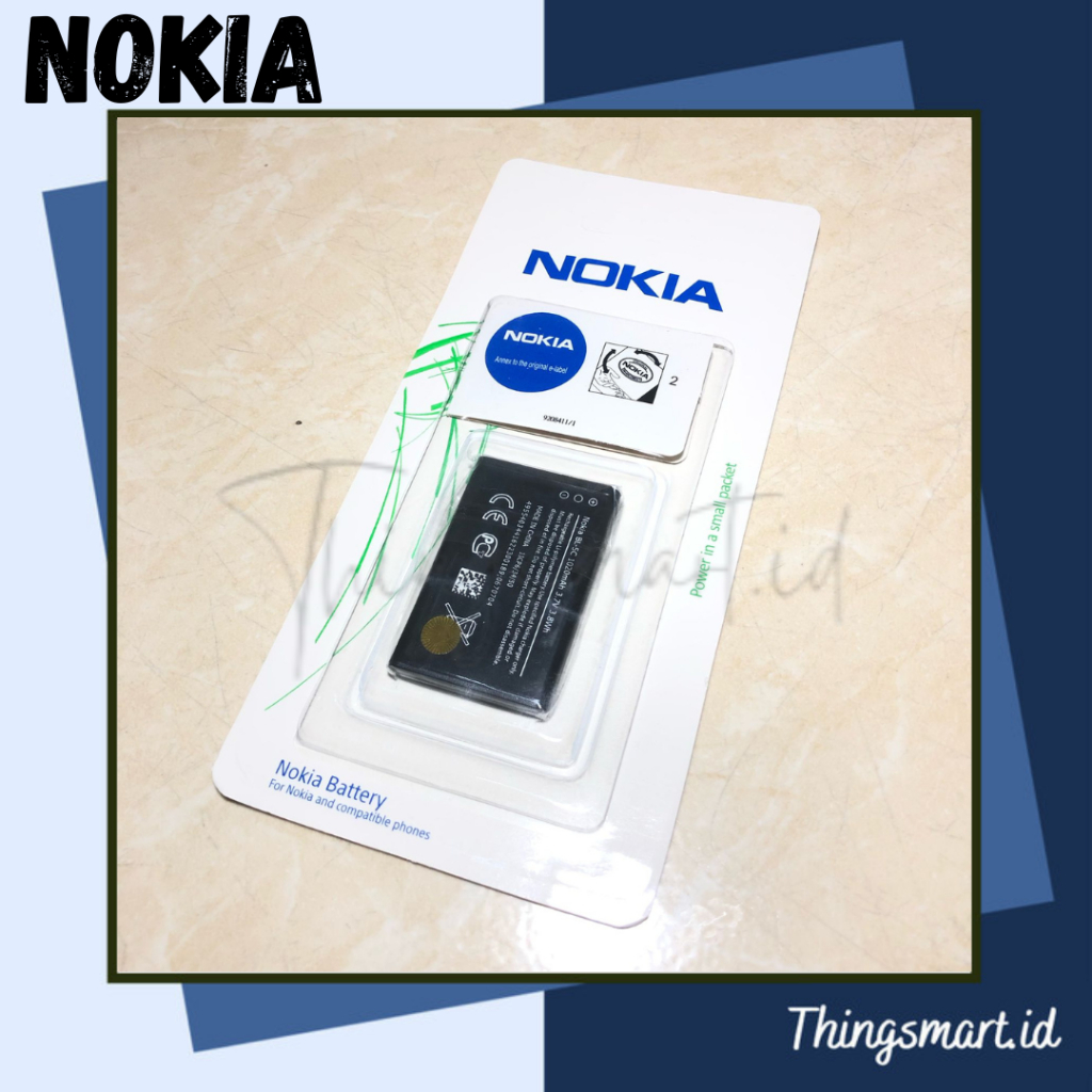 Jual NOKIA BL-5C Battery Baterai HP Jadul BL5C lithium mini keyboard Satuan | Shopee Indonesia