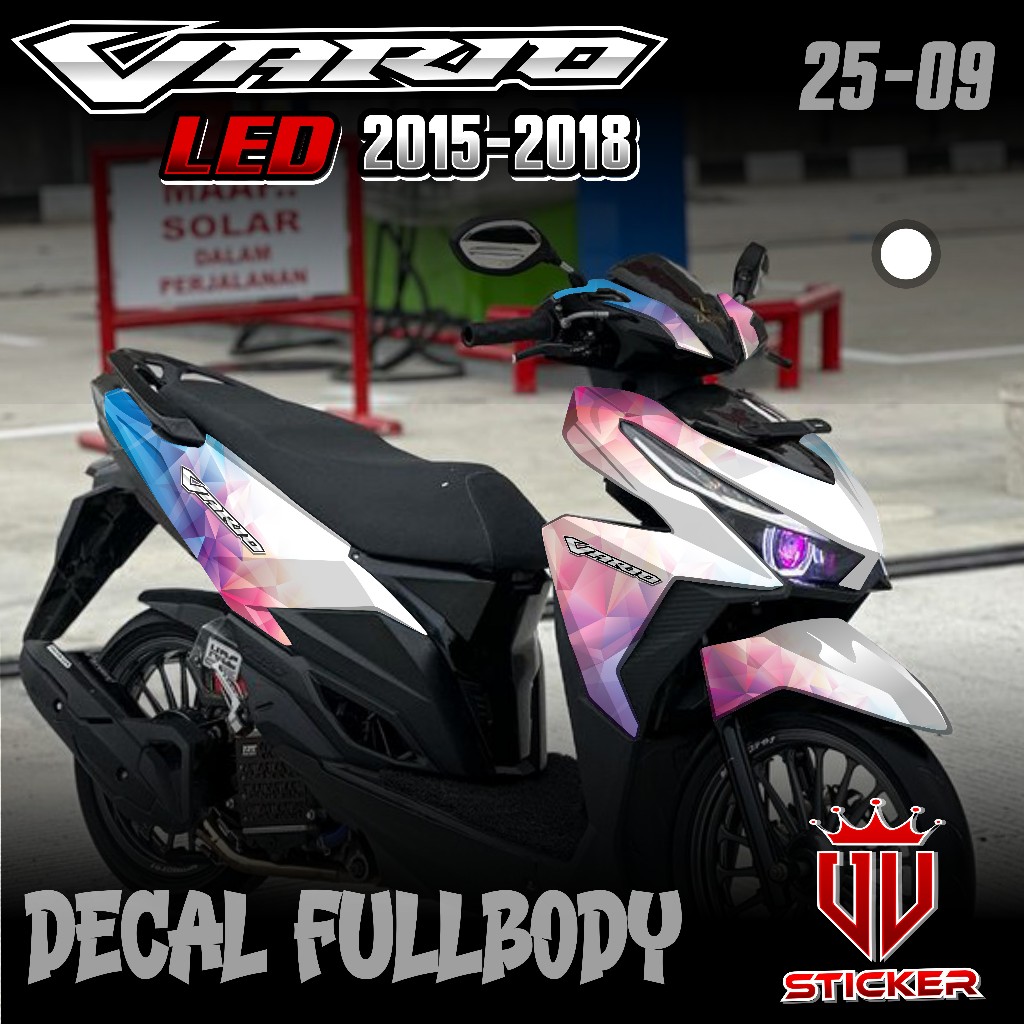 Jual Decal Sticker Full Body Honda Vario 125 150 LED 2015 2016 2017 ...
