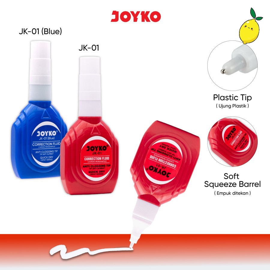 Jual Tipe x Joyko JK-01 / Tipe x Cair Joyko / Tip x Cair / Correction ...