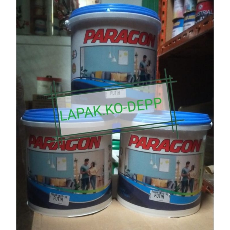 Jual CAT TEMBOK PARAGON PUTIH 5KG | Shopee Indonesia