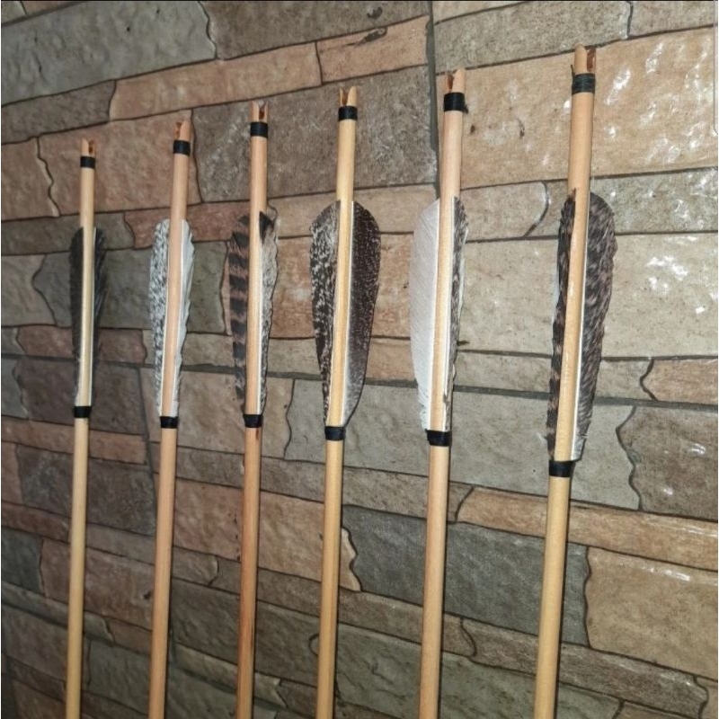 Jual arrow kayu spruce untuk bermain panah | Shopee Indonesia