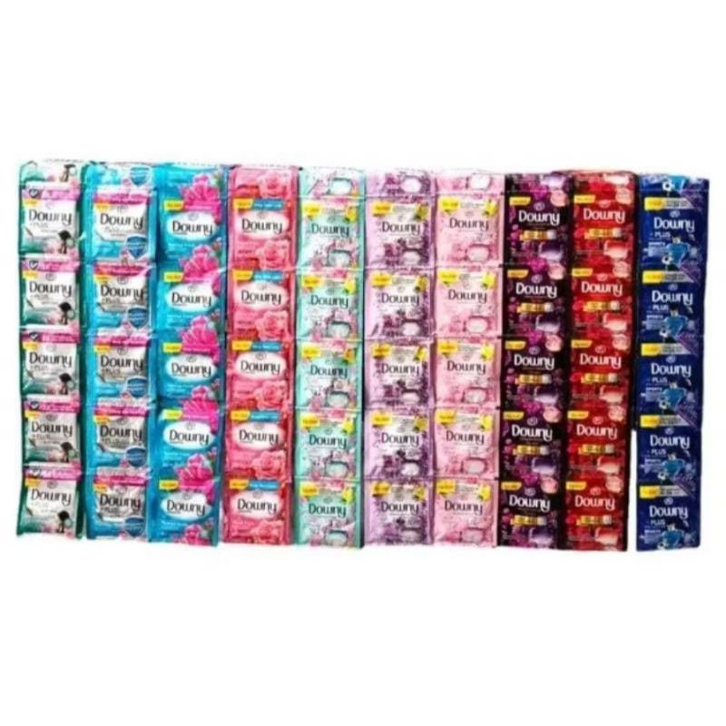 Jual DOWNY 500 GOPE PEWANGI PAKAIAN renceng harga grosir murah | Shopee ...