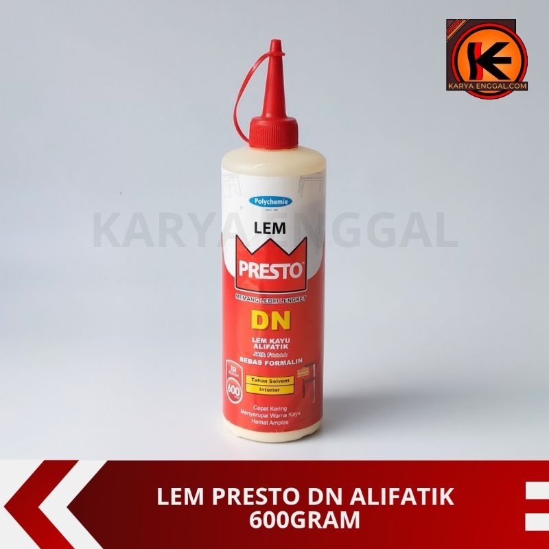 Jual Lem Kayu Alifatik Presto DN 600 Gram / Lem Presto Lem Kayu Lem ...