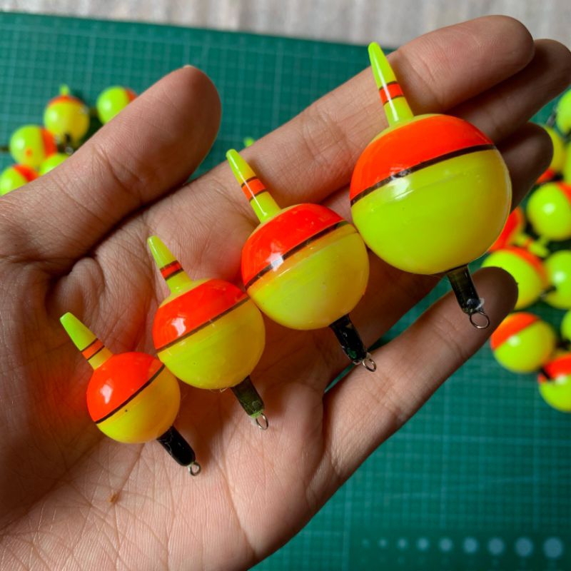 Jual Pelampung Pancing Blitz Premium Ukuran SS S M L | Bentuk Bulat ...
