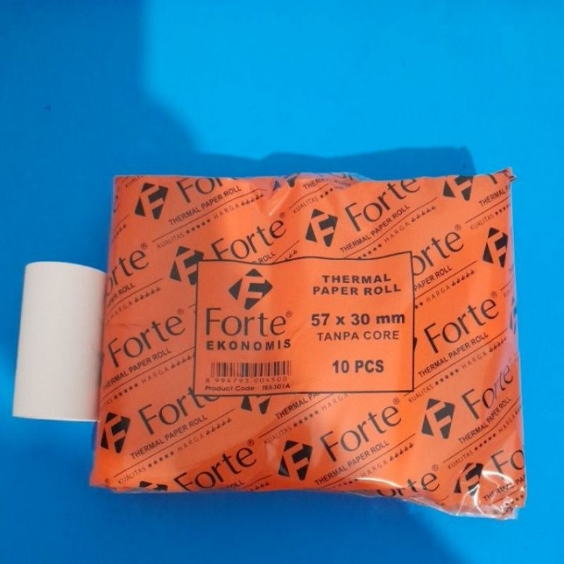 Jual kertas thermal Forte 57x30cm tanpa tulang | Shopee Indonesia