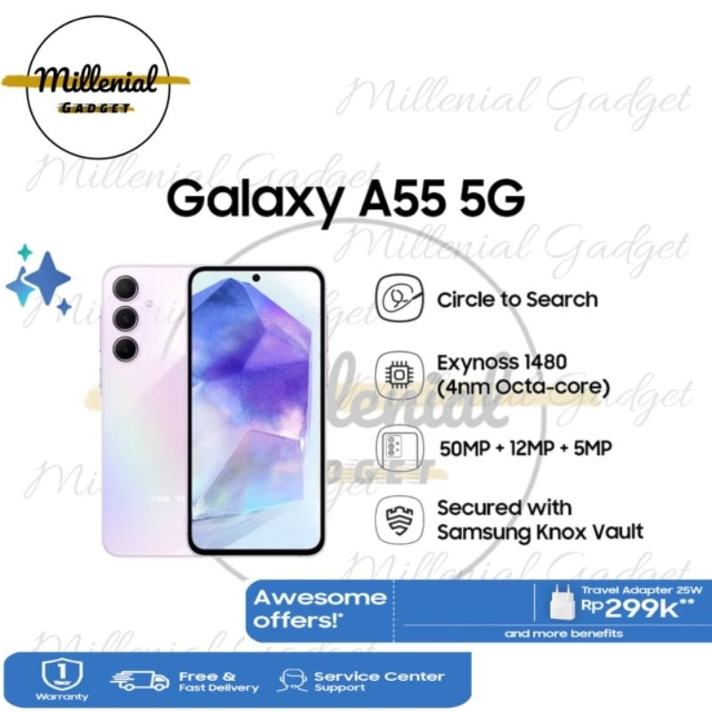 Jual SAMSUNG A55 RAM 8/256GB & 12/256GB ORIGINAL BERGARANSI RESMI SEIN ...