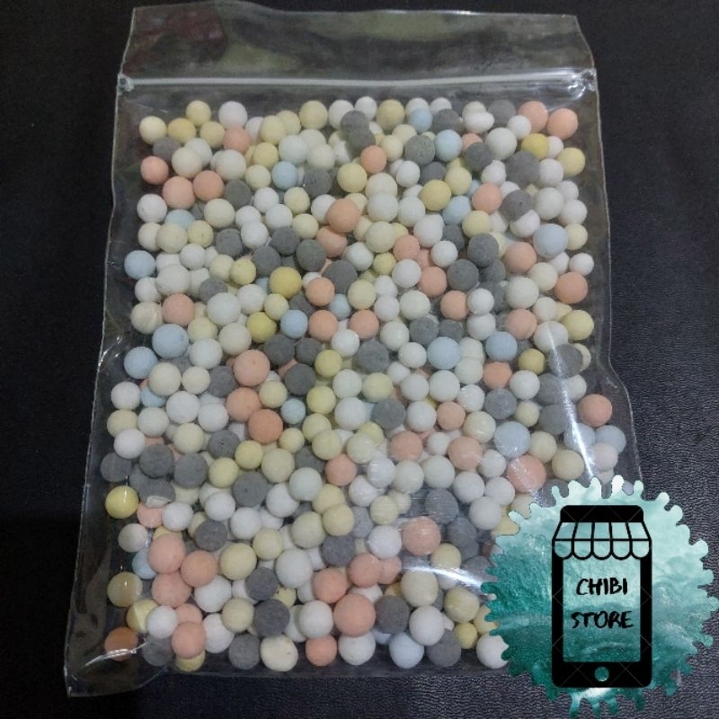 Jual SUPER BIO BALL RAINBOW 500GR / SUPER MEDIA FILTER AQUARIUM RUMAH ...