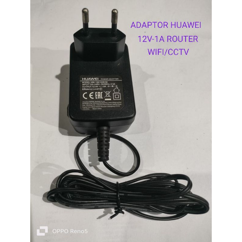 Jual ADAPTOR HUAWEI 12V-1A UNTUK ROUTER WIFI/CCTV BEKAS ORIGINAL ...