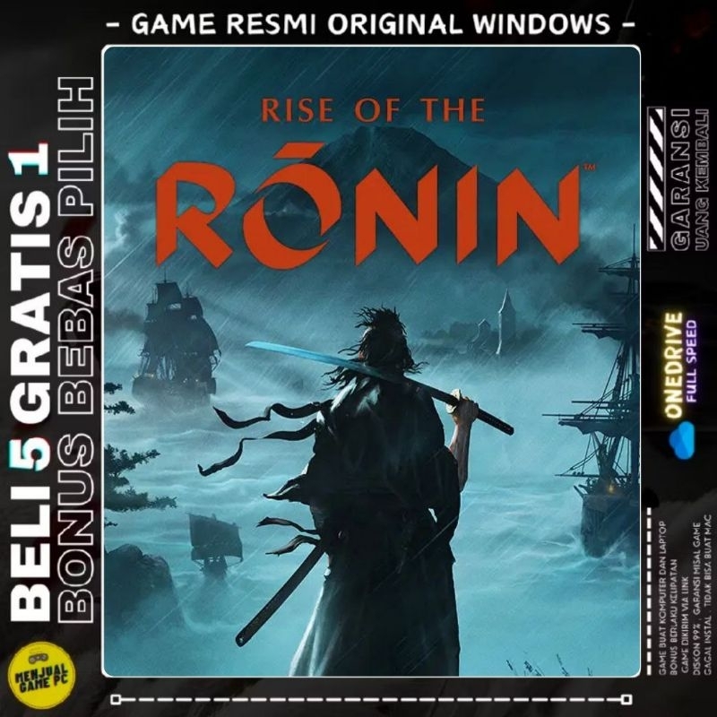 Jual RISE OF THE RONIN - GAME WINDOWS ORIGINAL - GAME PC - GAME LAPTOP ...