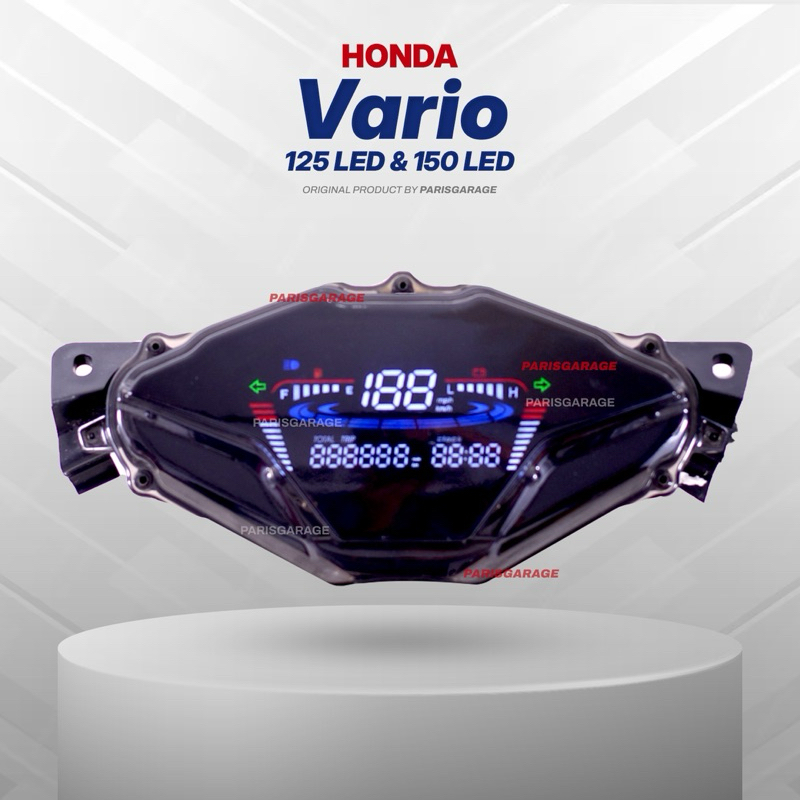 Jual Spedometer Vario 125 / Speedometer Digital Vario 125 Old Led PNP ...