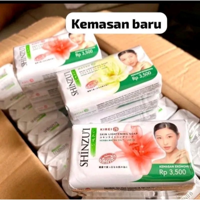 Jual Sabun Shinzui 60 Gr isi 10 Pcs (Random) | Shopee Indonesia