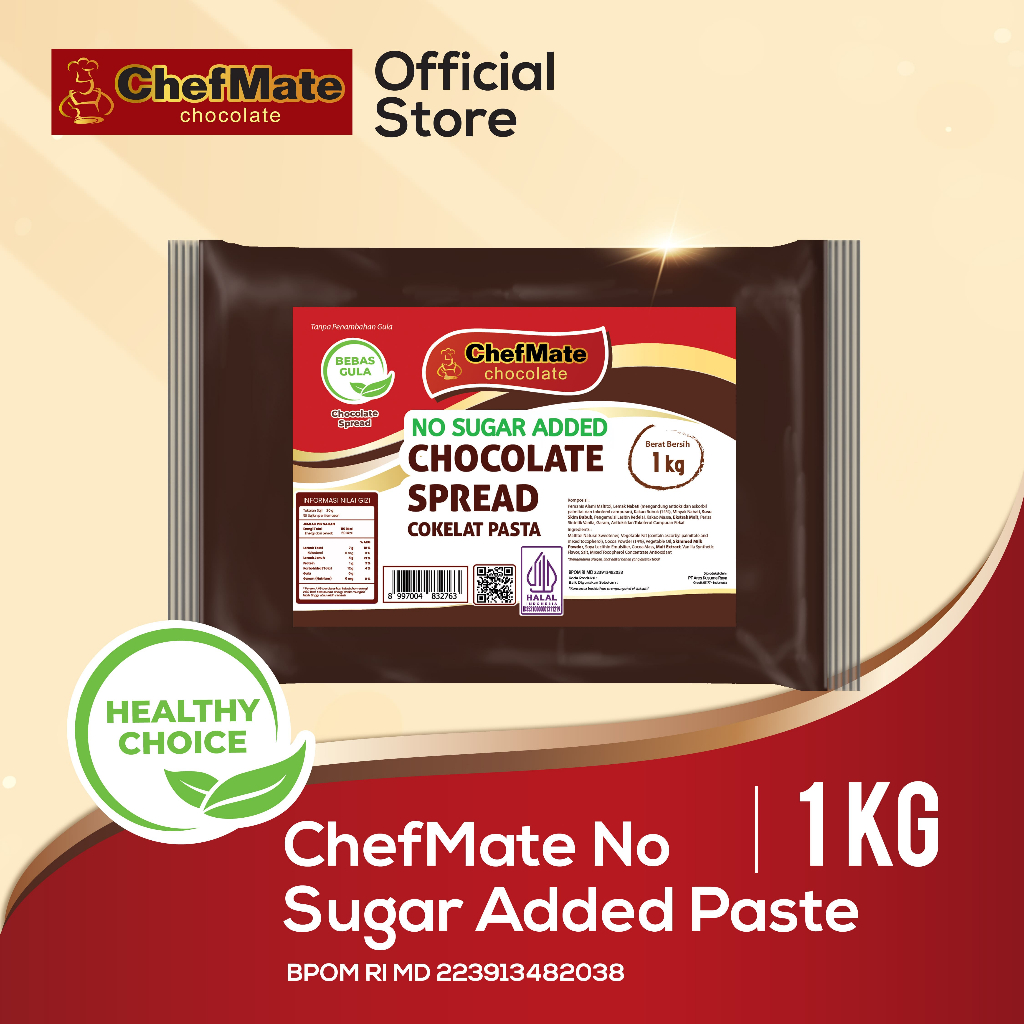 Jual CHEFMATE PASTA NO ADDED SUGAR 1 KG | Shopee Indonesia