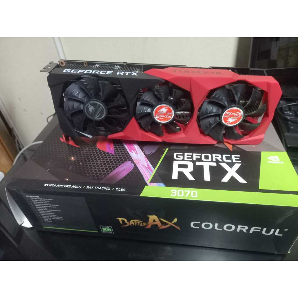 Jual Colorful RTX 3070 Triple Fan Battle Ax | Shopee Indonesia