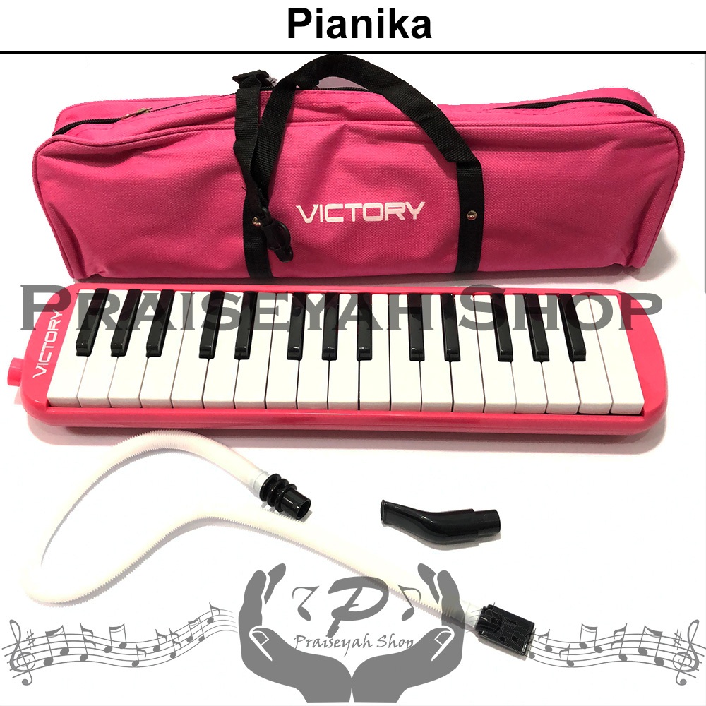 Jual Alat Musik Pianika Suara Nyaring Pianica Warna Pink | Shopee Indonesia