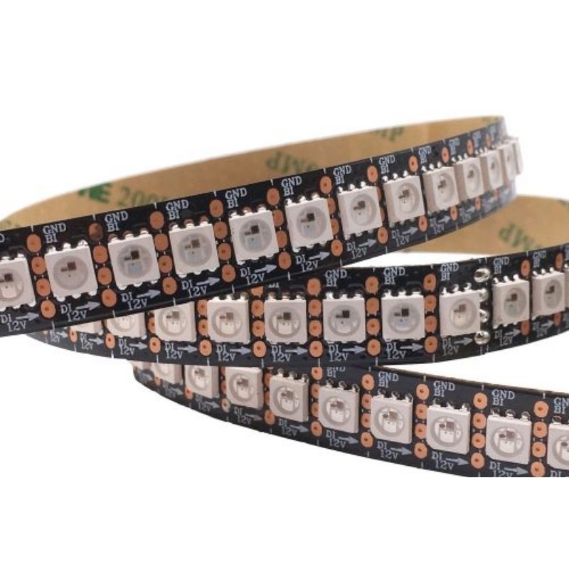 Jual LED WS2815 12V 144Led/m WordSemi Pcb Hitam Ic Original 1 Roll ...