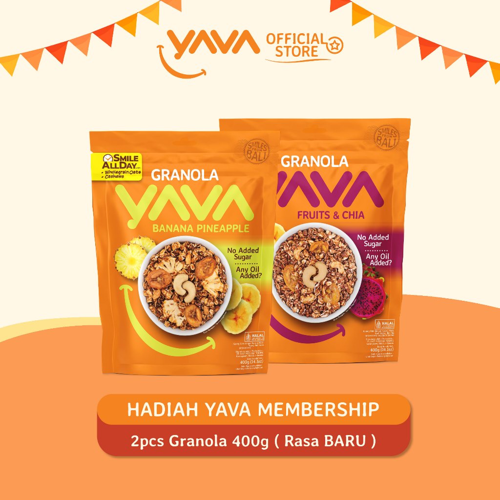 Jual YAVA Hadiah Membership ( Granola BARU ) | Shopee Indonesia