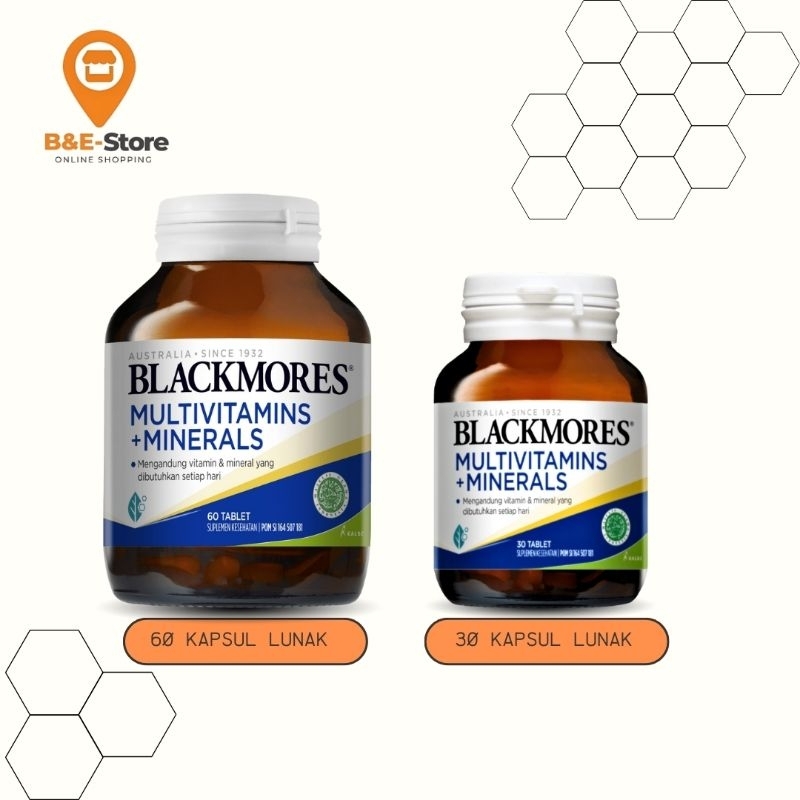 Jual Blackmores Multivitamin + Mineral (memelihara daya tahan tubuh) | Shopee Indonesia