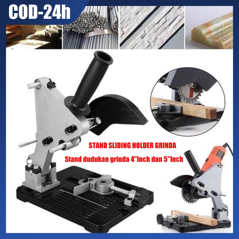 Jual COD Dudukan Gerinda Tangan 4 Inch Angle Stand Grinder Dudukan ...