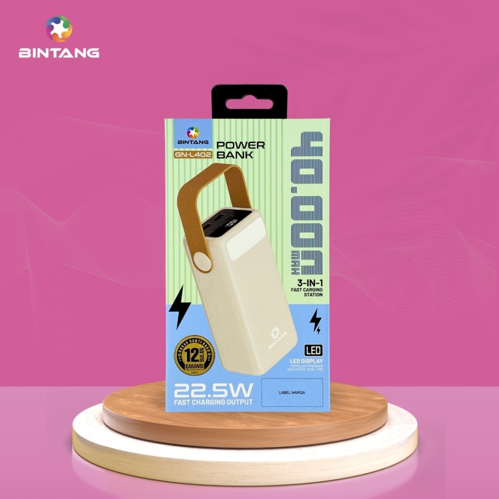 Jual POWER BANK 40000 MAH BT 22.5 W | Shopee Indonesia