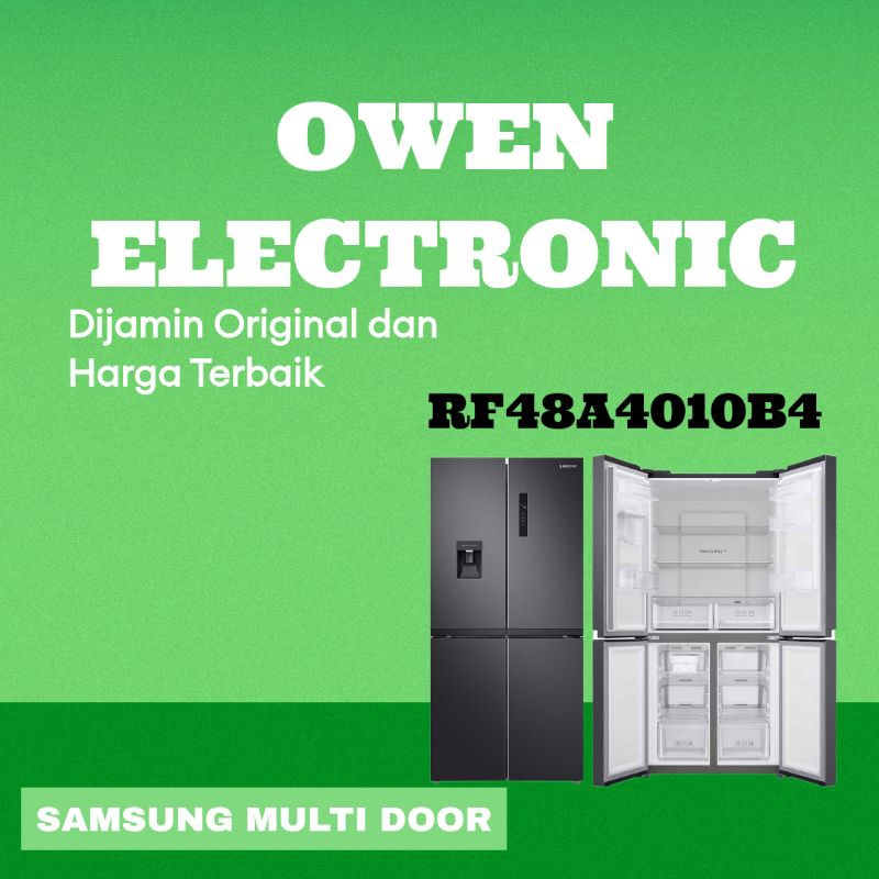 Jual SAMSUNG KULKAS MULTIDOOR REFRIGERATOR RF48A4010B4 RF48A4010B RF48 ...