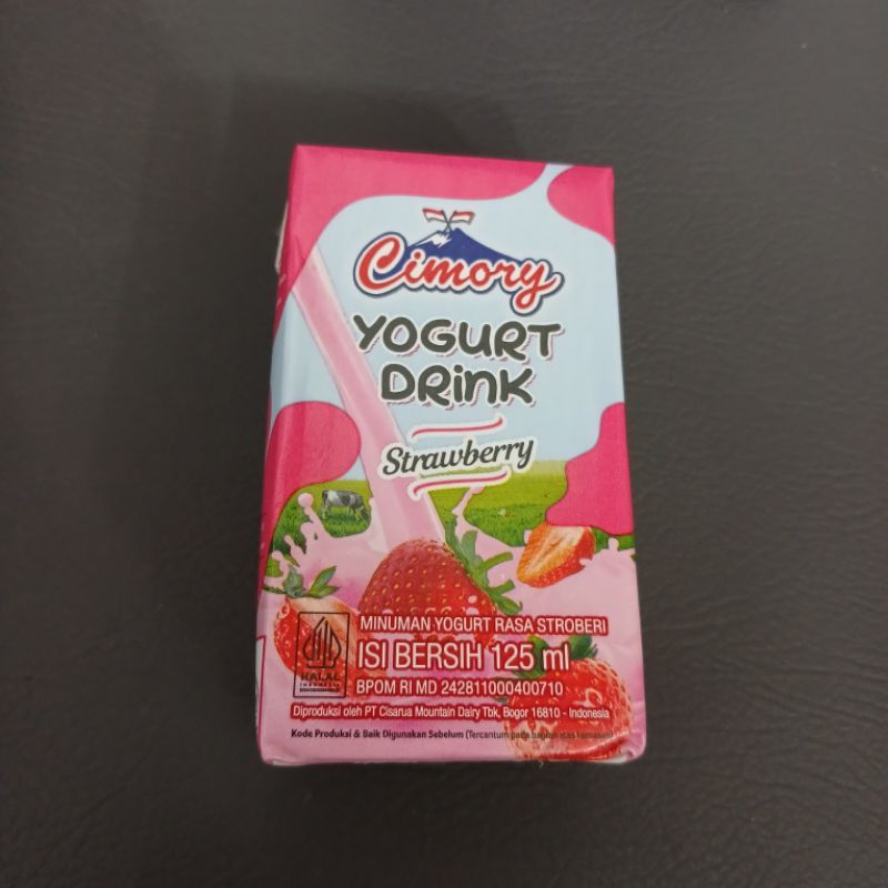 Jual Cimory Yogurt Drink Strawberry 125ml | Shopee Indonesia