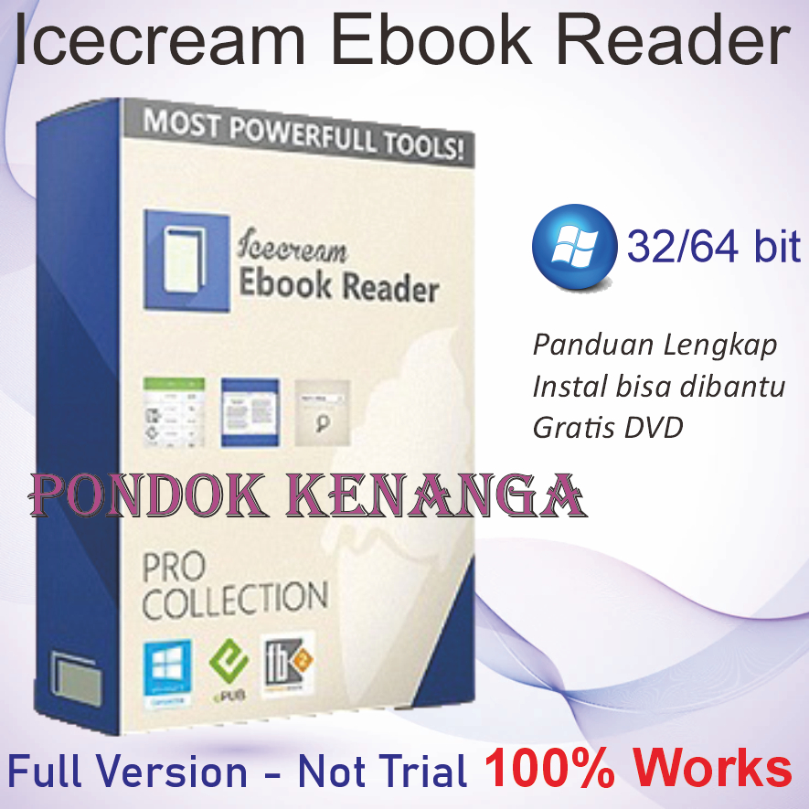 Jual Icecream Ebook Reader 6.52 - Full Version, Lifetime | Shopee Indonesia