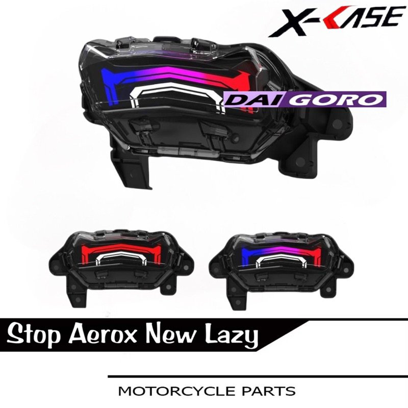 Jual Lampu Stop Aerox 155 New 2020 Rgb Lazy 256 Mode Stoplamp Aerox 155 New Xcase Garansi 1 ...