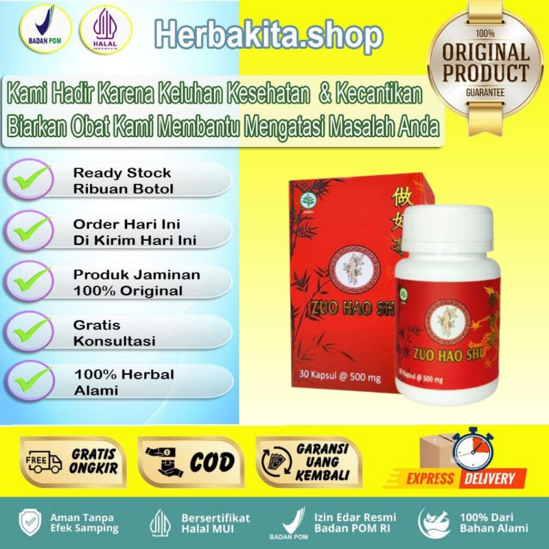 Jual Zuo Hao Shi Original Herbal Asli Cina Atasi Saraf Kejepit | Shopee ...