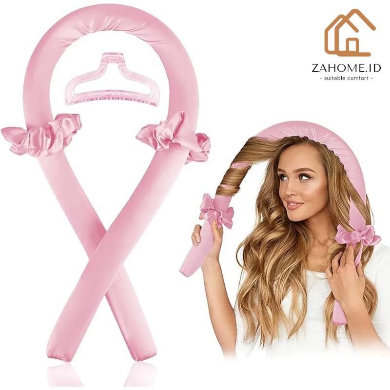 Jual Curlin Band Alat Curling Rambut Roll Catok Manual Heatless Curl ...