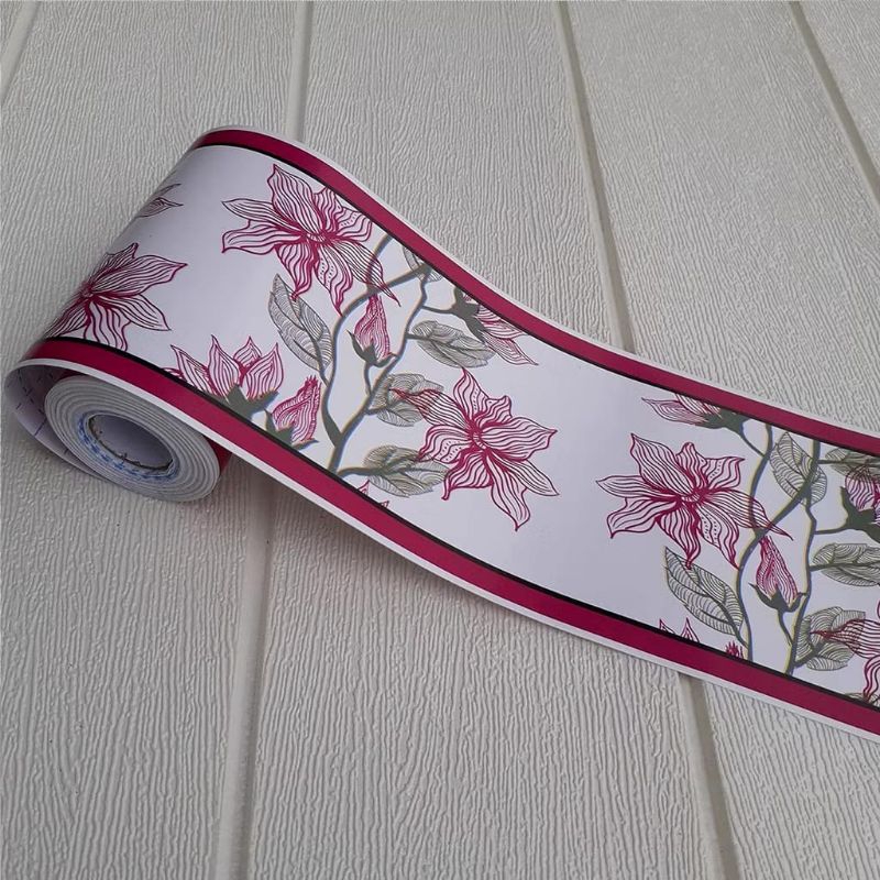 Jual M2M WALLPAPER List Border Bunga Fanta List Border Stiker 10 meter ...