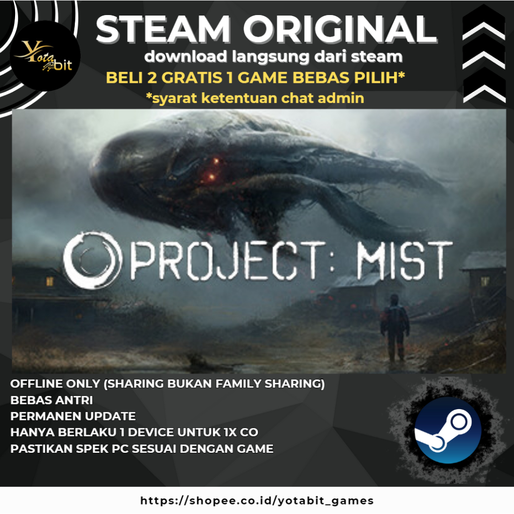 Jual Project: Mist PC Game Sharing Original Offline | Shopee Indonesia