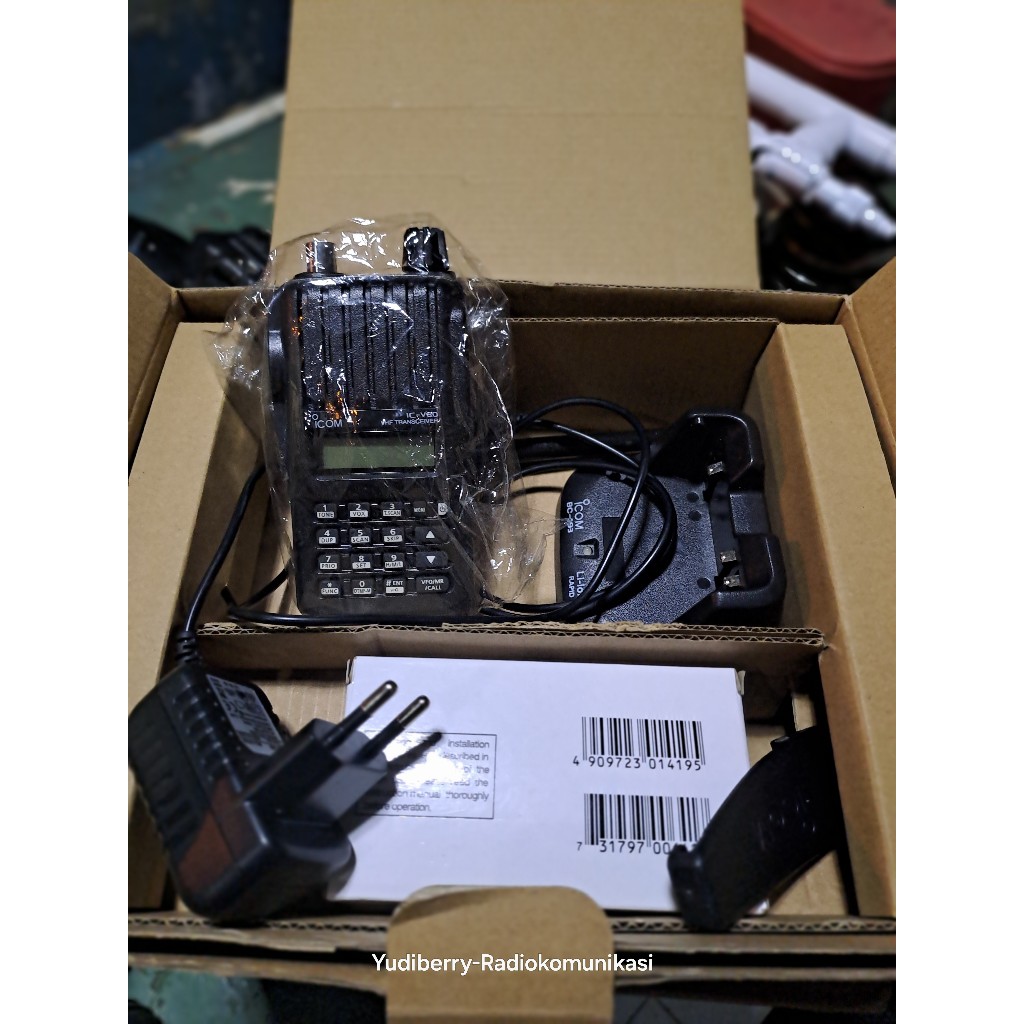 Jual HT ICOM IC-V80 NORMAL DAN LENGKAP ICOM V80 MULUS KONDISI BEKAS ...