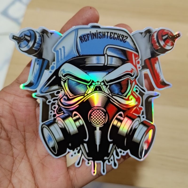 Jual stiker logo otomotif modif motor hologram | Shopee Indonesia
