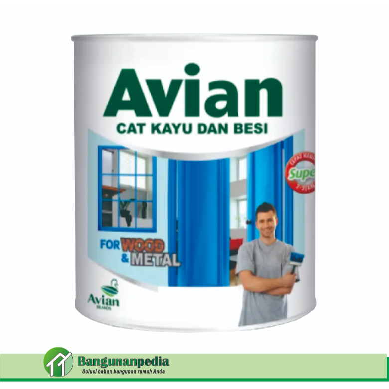 Jual CAT AVIAN HIGH GLOSS ENAMEL / CAT KAYU DAN BESI AVIAN 1 KG ...