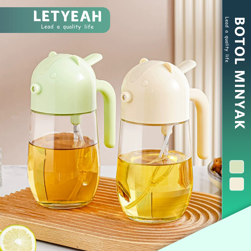 Jual LetYeah Botol Minyak Kaca semprot oil botol Spray Minyak Tempat ...