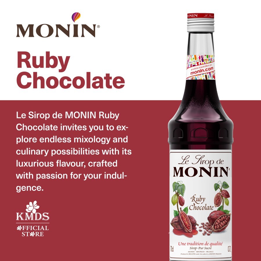 Jual Monin Ruby Chocolate Syrup 70 CL 700 ML | Shopee Indonesia