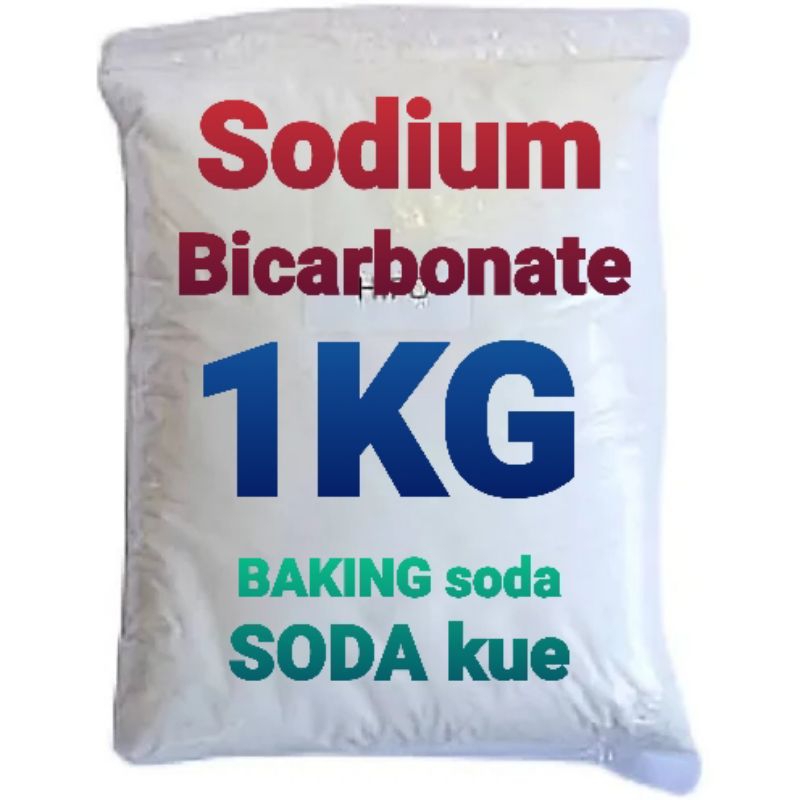 Jual Soda kue Sodium Bicarbonate MALAN Baking soda food grade 1 kg ...