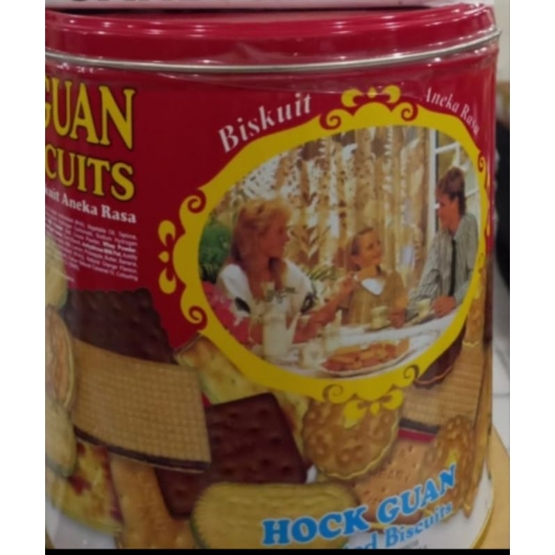Jual roti kaleng Hock guan biskuit 650gr | Shopee Indonesia