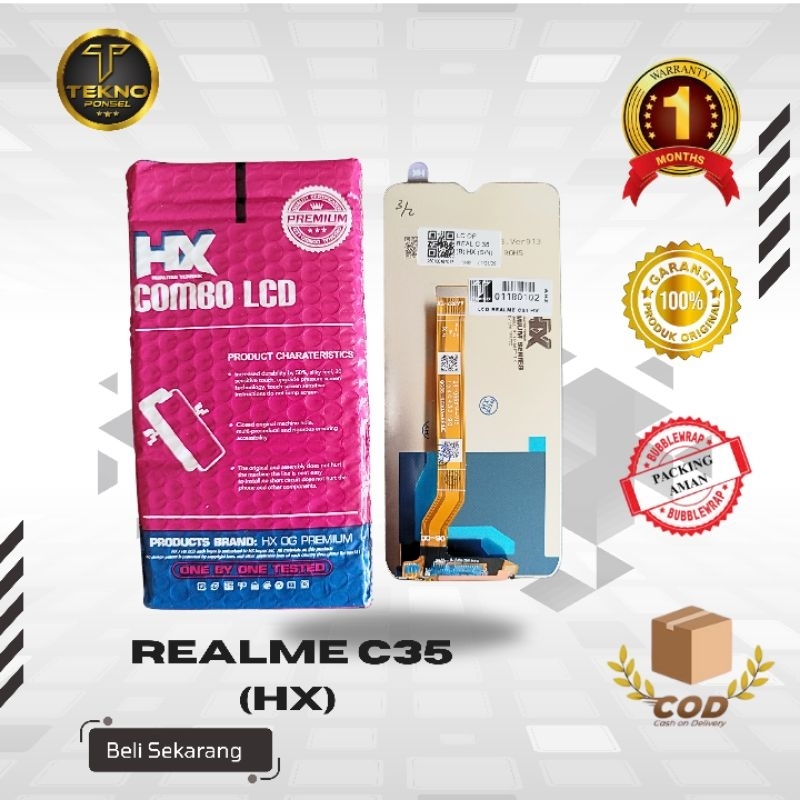 Jual Lcd Realme C35 (Hx) Fullset | Shopee Indonesia