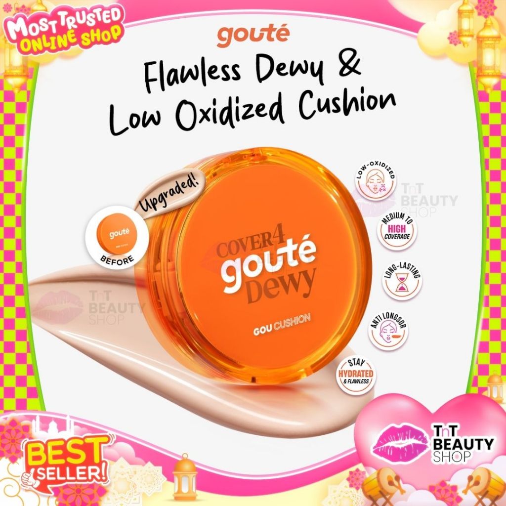 Jual Goute Goucushion Cover 4 Dewy Flawless Dewy Finish Cushion ⁠Low ...