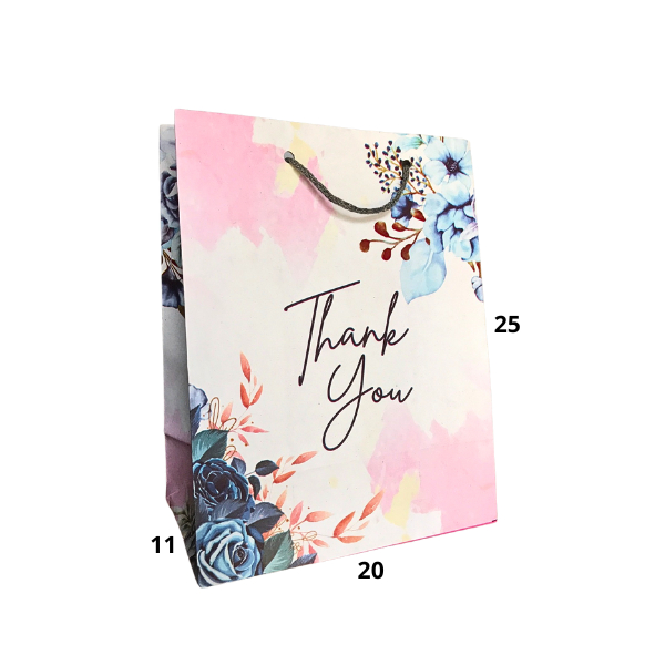 Jual Paper Bag R6 Thank You Pink Aestetic & R6 TerimaKasih Ukuran ...