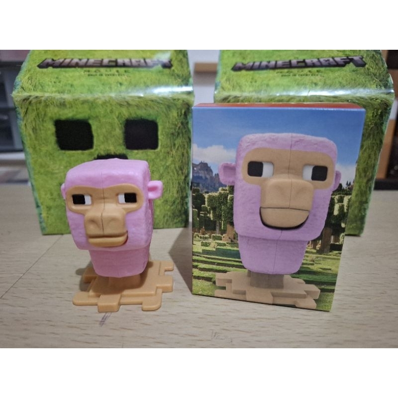 Jual Mainan Happy Meal Minecraft - Pink Sheep | Shopee Indonesia