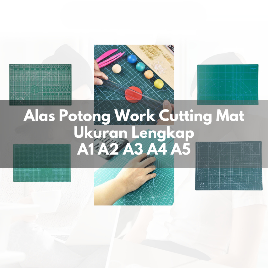 Jual TRFF Alas Potong Cutter Work Cutting Mat Pad Anti Slip Ukuran A1 A2 A3 A4 A5 Lengkap AP4LCR ...